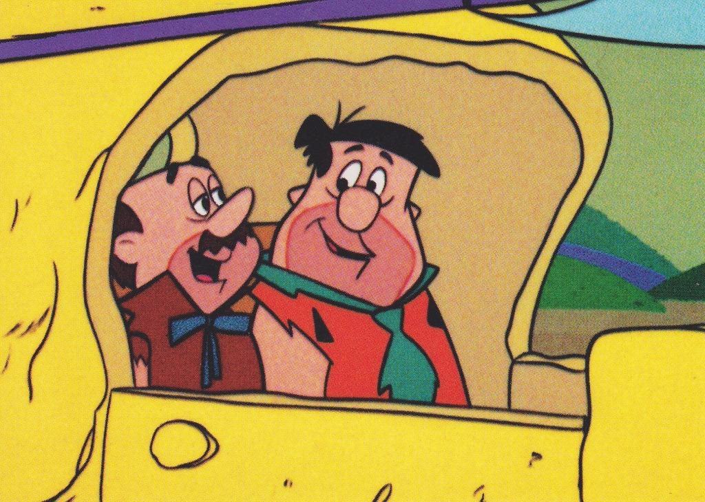 Fred Flintstone At Work